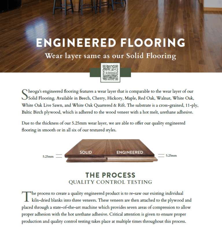 Solid Harwood Flooring Vs Engineered Sheoga Hardwood Flooring